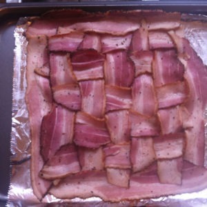 Colby Jack Mac and Cheese Pie With a Bacon Crust - DudeFoods.com - Food ...