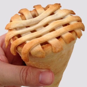 The Apple Pie Cone - DudeFoods.com - Food Recipes & Videos