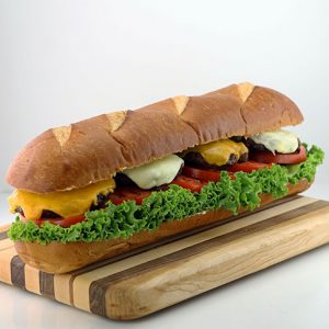 The 4th and Long Burger - DudeFoods.com - Food Recipes & Videos