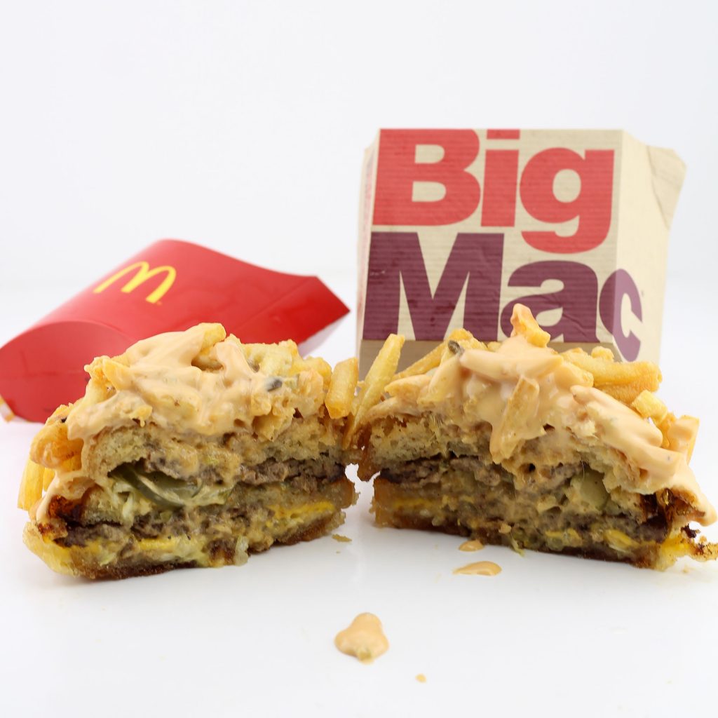 The McDonald’s French Fry Breaded Deep Fried Big Mac - DudeFoods.com ...