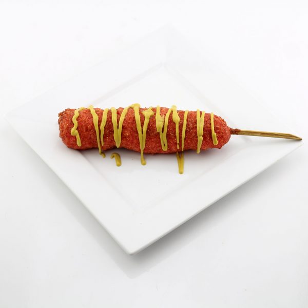Flamin’ Hot Cheetos Corn Dogs - DudeFoods.com - Food Recipes & Videos