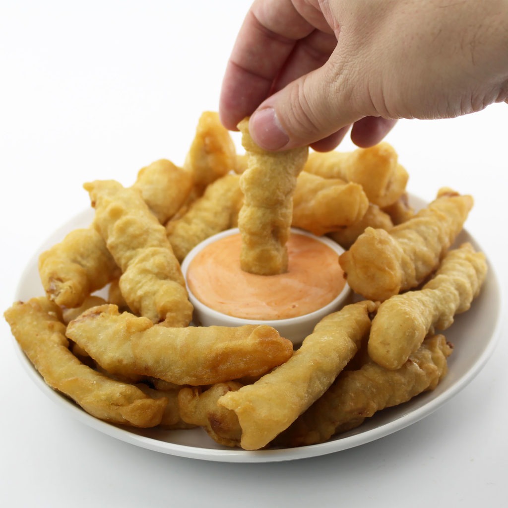 Beer Battered Pork Tenderloin Fries - DudeFoods.com - Food Recipes & Videos