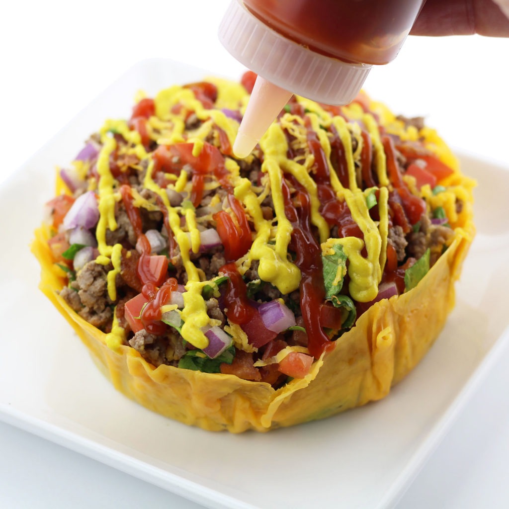 Bacon Cheeseburger Bowls - DudeFoods.com - Food Recipes & Videos
