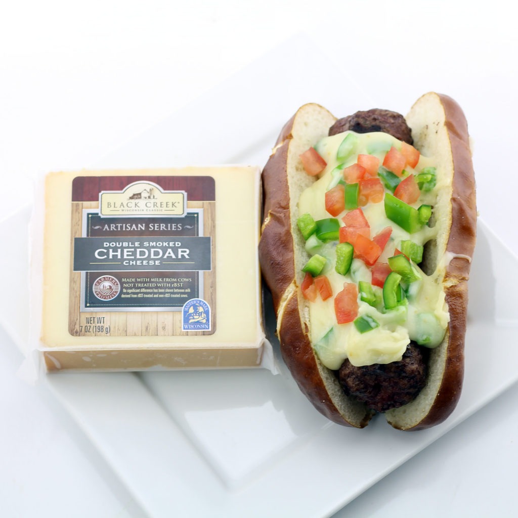Beer Cheese Burger Dogs - DudeFoods.com - Food Recipes & Videos