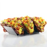 Bacon Weave Breakfast Tacos - DudeFoods.com - Food Recipes & Videos