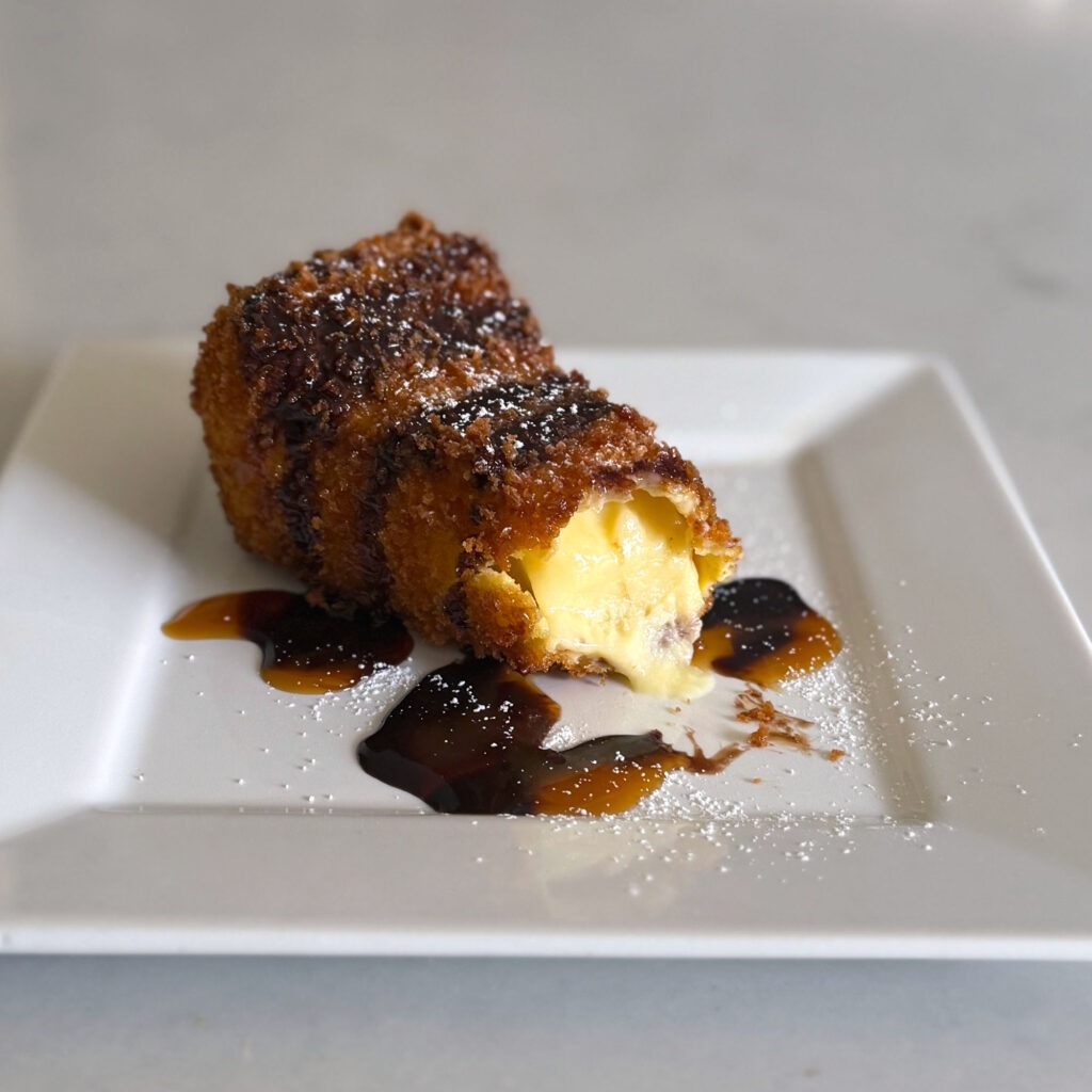Deep Fried Cheesecake - DudeFoods.com - Food Recipes & Videos